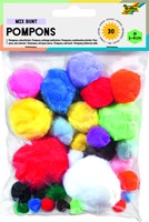 Pompon Folia 30 stuks diverse kleuren en afmetingen 30 stuks Opus ...