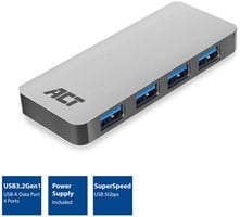 ACT | Adapter | 4 x USB-A | Space Gray Opus Nederland BV