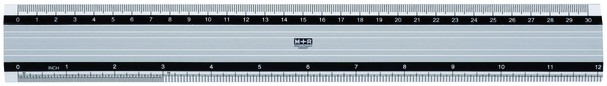 Liniaal M+R 1830 300mm aluminium Opus Nederland BV