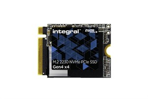 Integral | SSD | Intern | 1 TB | PCIe | NVMe | 1.4 | M.2 | 22 x 30 mm ...