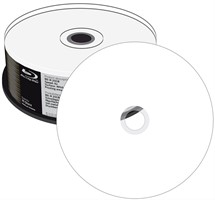 MediaRange | BD-R | 25 GB | Full-Printable | 6x Speed | Cakebox | 25 ...